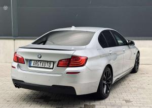 Grey BMW 520 2015 in Kaunas, with an engine capacity of 2.00 L and mileage of 227 thousand km for 13400 €, photo 10 on AUTOMOTO.COM.LV
