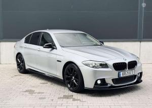 Grey BMW 520 2015 in Kaunas, with an engine capacity of 2.00 L and mileage of 227 thousand km for 13400 €, photo 12 on AUTOMOTO.COM.LV