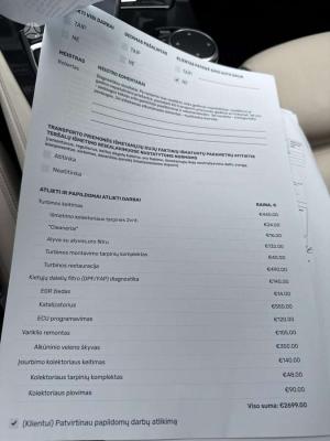 Grey BMW 520 2015 in Kaunas, with an engine capacity of 2.00 L and mileage of 227 thousand km for 13400 €, photo 38 on AUTOMOTO.COM.LV