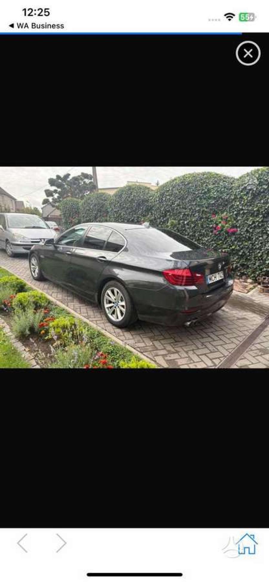 Pelēks BMW 520 2016 Kauņa, ar dzinēja tilpumu 2.00 L un nobraukumu 425 tūkst. km par 4400 €, foto 1 vietnē AUTOMOTO.COM.LV