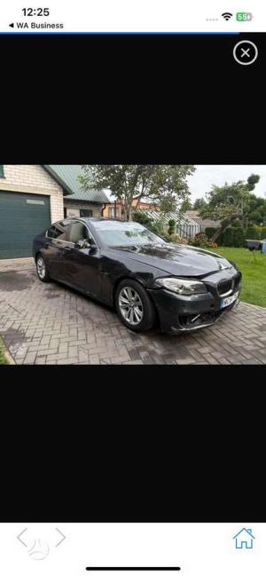 Pelēks BMW 520 2016 Kauņa, ar dzinēja tilpumu 2.00 L un nobraukumu 425 tūkst. km par 4400 €, foto 6 vietnē AUTOMOTO.COM.LV