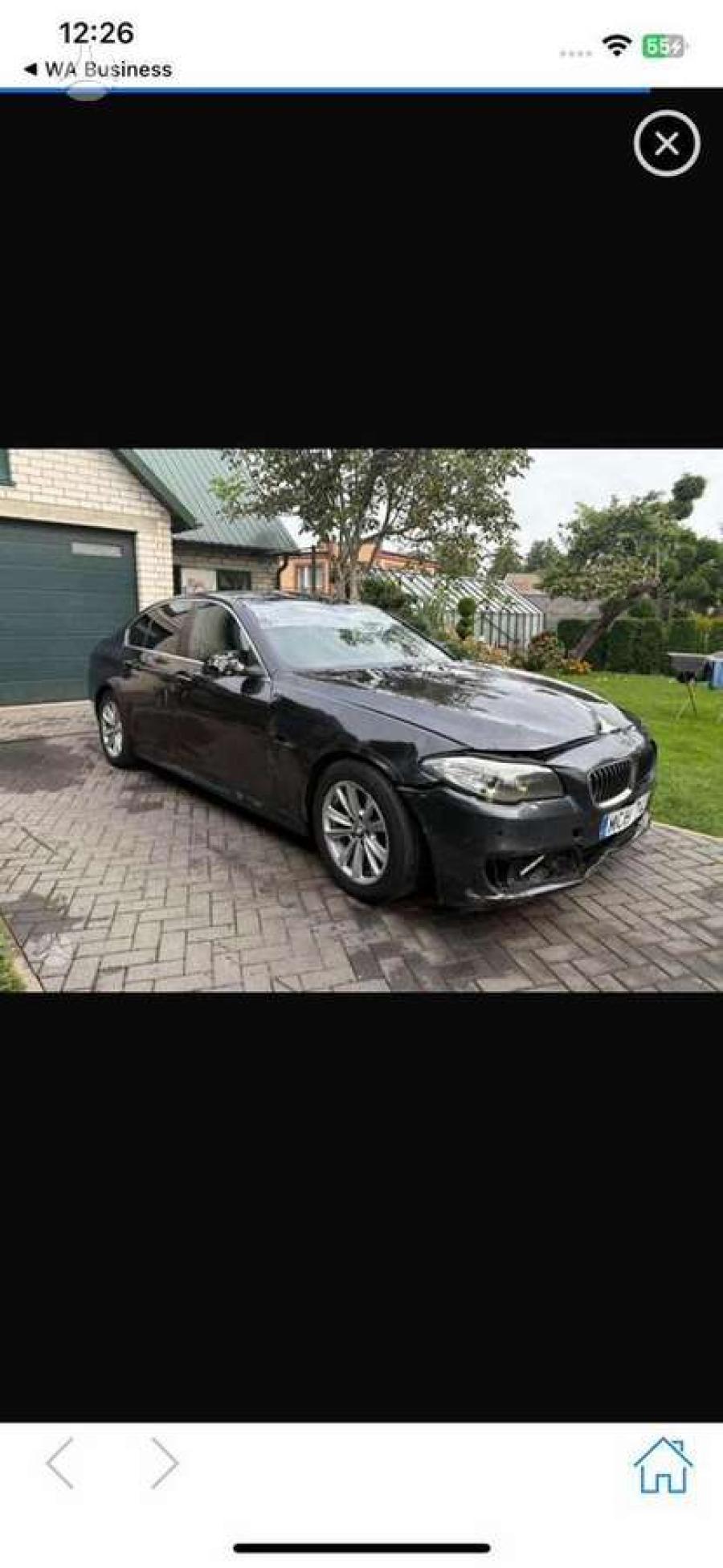 Pelēks BMW 520 2016 Kauņa, ar dzinēja tilpumu 2.00 L un nobraukumu 425 tūkst. km par 4400 €, foto 29 vietnē AUTOMOTO.COM.LV