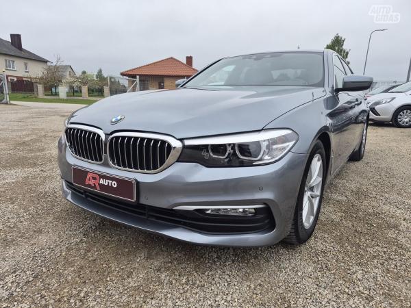 Grey BMW 520 2017 in Vilnius, with an engine capacity of 2.00 L and mileage of 260 thousand km for 16600 €, photo 1 on AUTOMOTO.COM.LV