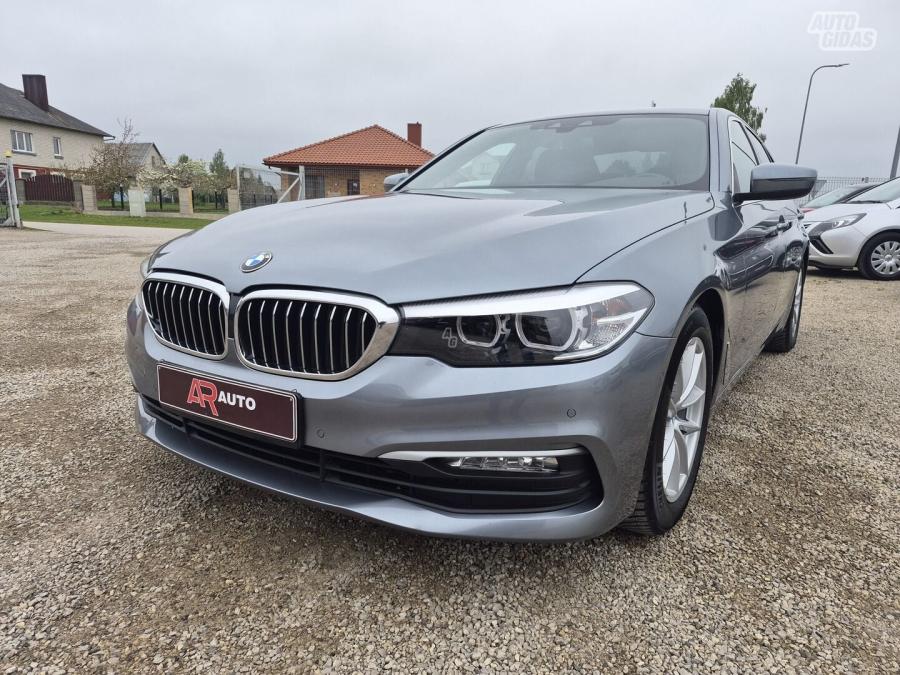 Pelēks BMW 520 2017 Viļņa, ar dzinēja tilpumu 2.00 L un nobraukumu 260 tūkst. km par 16600 €, foto 1 vietnē AUTOMOTO.COM.LV