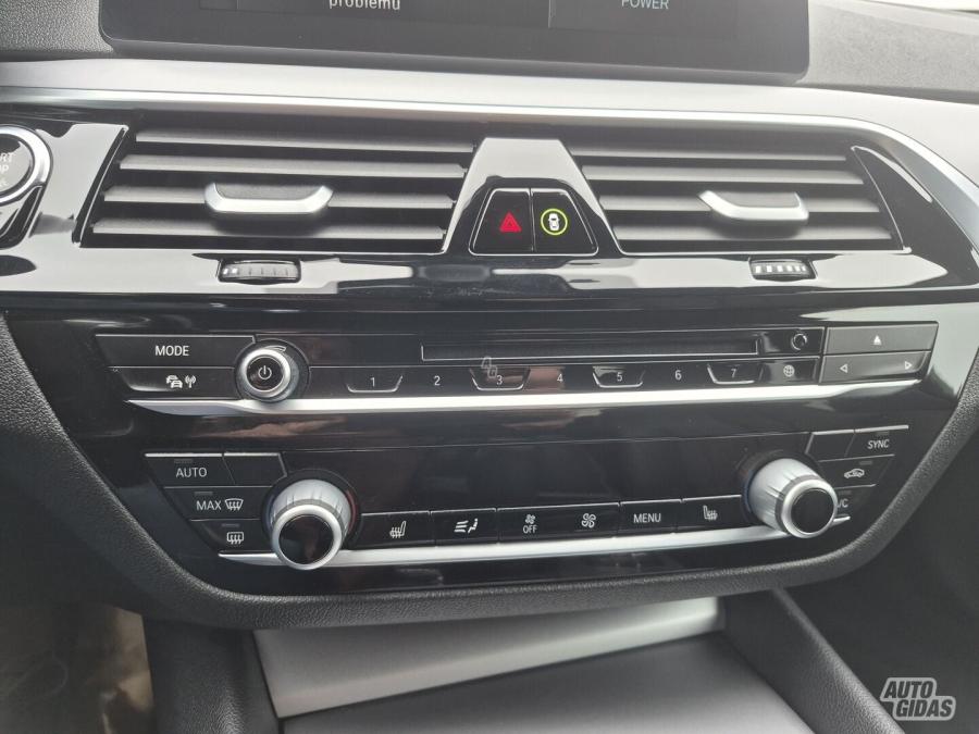 Pelēks BMW 520 2017 Viļņa, ar dzinēja tilpumu 2.00 L un nobraukumu 260 tūkst. km par 16600 €, foto 14 vietnē AUTOMOTO.COM.LV
