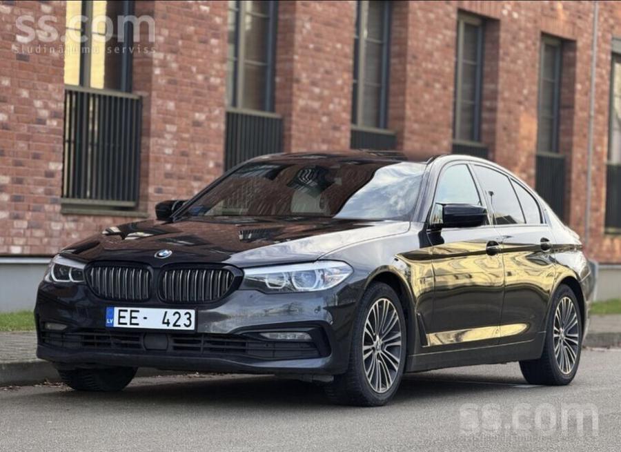 Grey BMW 520 2017 in Riga, with an engine capacity of 2.00 L and mileage of 260 thousand km for 18000 €, photo 5 on AUTOMOTO.COM.LV