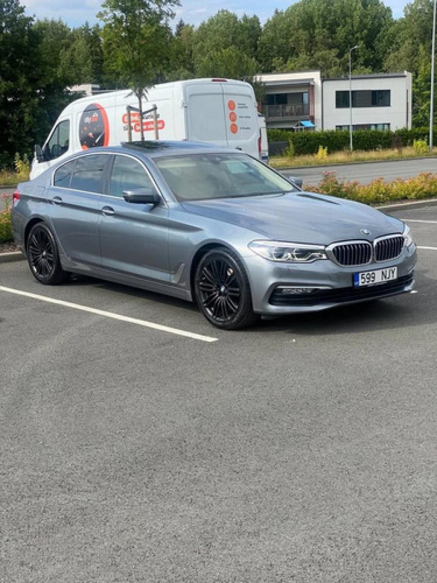 Pelēks BMW 520 2017 Tallina, ar dzinēja tilpumu 2.00 L un nobraukumu 224 tūkst. km par 19616 €, foto 5 vietnē AUTOMOTO.COM.LV