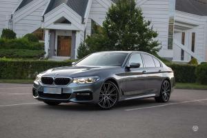 Pelēks BMW 520 2017 Elektrėnai, ar dzinēja tilpumu 2.00 L un nobraukumu 242 tūkst. km par 21300 €, foto 3 vietnē AUTOMOTO.COM.LV