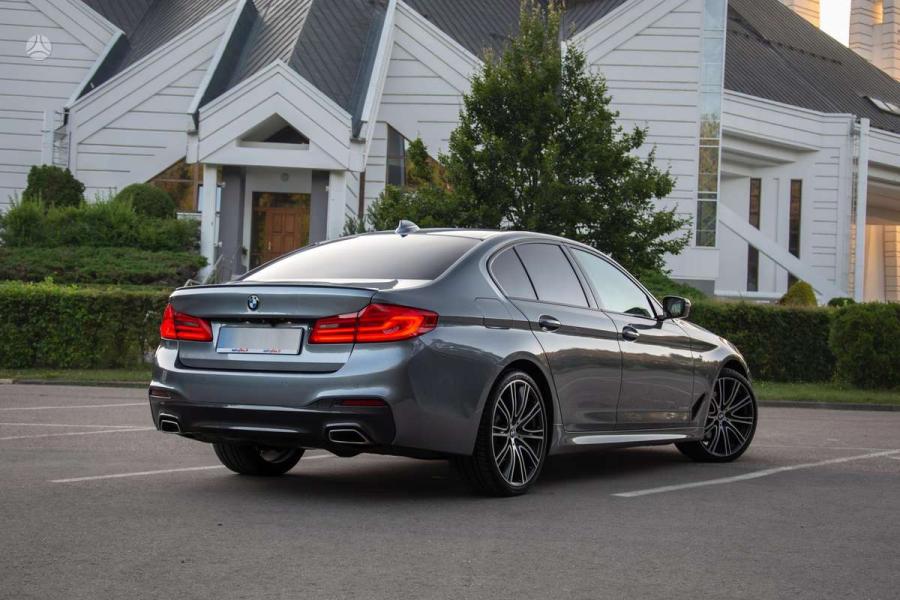 Pelēks BMW 520 2017 Elektrėnai, ar dzinēja tilpumu 2.00 L un nobraukumu 242 tūkst. km par 21300 €, foto 6 vietnē AUTOMOTO.COM.LV