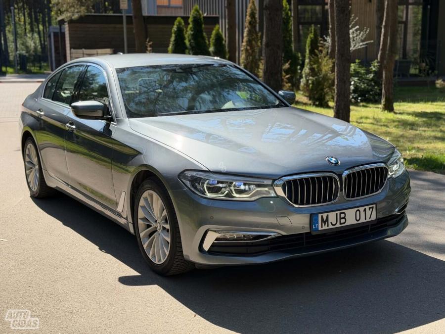 Pelēks BMW 520 2017 Viļņa, ar dzinēja tilpumu 2.00 L un nobraukumu 271 tūkst. km par 15500 €, foto 1 vietnē AUTOMOTO.COM.LV