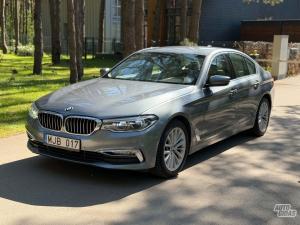 Pelēks BMW 520 2017 Viļņa, ar dzinēja tilpumu 2.00 L un nobraukumu 271 tūkst. km par 15500 €, foto 3 vietnē AUTOMOTO.COM.LV