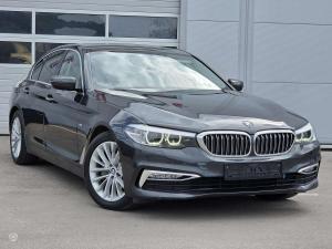 Grey BMW 520 2017 in Jonava, with an engine capacity of 2.00 L and mileage of 240 thousand km for 18250 €, photo 11 on AUTOMOTO.COM.LV