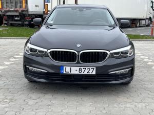 Grey BMW 520 2017 in Jurmala, with an engine capacity of 2.00 L and mileage of 167 thousand km for 24900 €, photo 4 on AUTOMOTO.COM.LV
