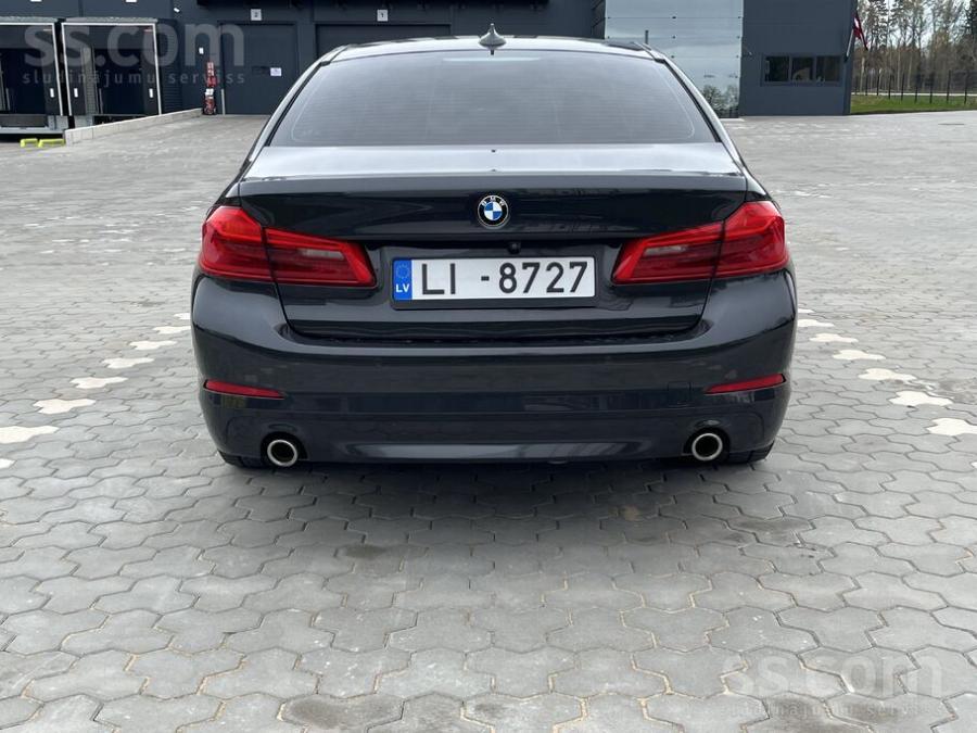 Grey BMW 520 2017 in Jurmala, with an engine capacity of 2.00 L and mileage of 167 thousand km for 24900 €, photo 19 on AUTOMOTO.COM.LV
