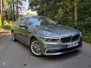 Pelēks BMW 520 2017 Viļņa, ar dzinēja tilpumu 2.00 L un nobraukumu 270 tūkst. km par 14999 €, foto  vietnē AUTOMOTO.COM.LV