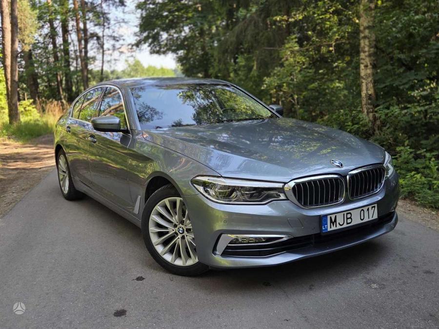 Pelēks BMW 520 2017 Viļņa, ar dzinēja tilpumu 2.00 L un nobraukumu 270 tūkst. km par 14999 €, foto 1 vietnē AUTOMOTO.COM.LV