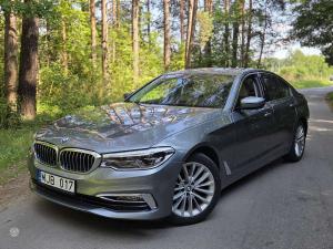Pelēks BMW 520 2017 Viļņa, ar dzinēja tilpumu 2.00 L un nobraukumu 270 tūkst. km par 14999 €, foto 4 vietnē AUTOMOTO.COM.LV