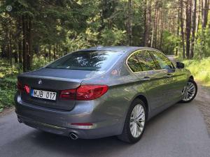 Pelēks BMW 520 2017 Viļņa, ar dzinēja tilpumu 2.00 L un nobraukumu 270 tūkst. km par 14999 €, foto 7 vietnē AUTOMOTO.COM.LV