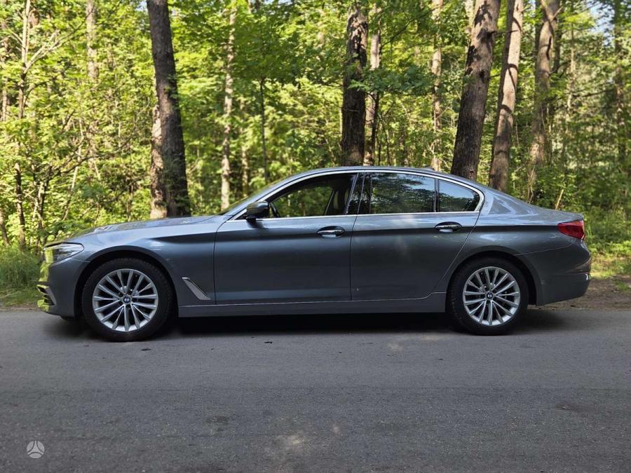 Pelēks BMW 520 2017 Viļņa, ar dzinēja tilpumu 2.00 L un nobraukumu 270 tūkst. km par 14999 €, foto 8 vietnē AUTOMOTO.COM.LV