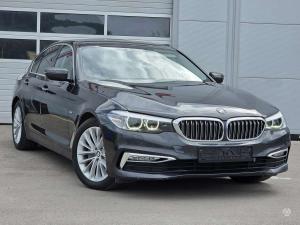 Grey BMW 520 2017 in Jonava, with an engine capacity of 2.00 L and mileage of 240 thousand km for 17700 €, photo 4 on AUTOMOTO.COM.LV