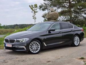 Grey BMW 520 2017 in Jonava, with an engine capacity of 2.00 L and mileage of 240 thousand km for 17700 €, photo 14 on AUTOMOTO.COM.LV