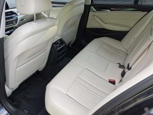 Grey BMW 520 2017 in Jonava, with an engine capacity of 2.00 L and mileage of 240 thousand km for 17700 €, photo 41 on AUTOMOTO.COM.LV