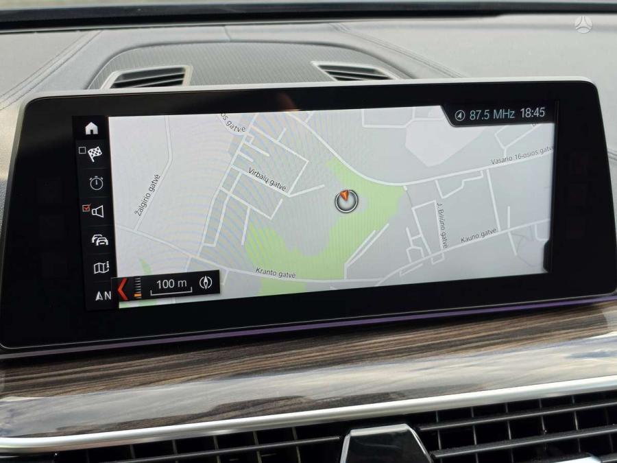Grey BMW 520 2017 in Jonava, with an engine capacity of 2.00 L and mileage of 240 thousand km for 17770 €, photo 21 on AUTOMOTO.COM.LV