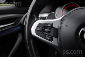 Grey BMW 520 2017 in Riga, with an engine capacity of 2.00 L and mileage of 180 thousand km for 19900 €, photo 21 on AUTOMOTO.COM.LV