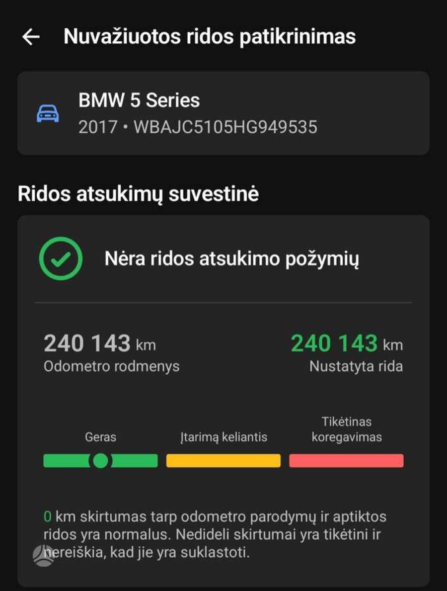 Pelēks BMW 520 2017 Jonava, ar dzinēja tilpumu 2.00 L un nobraukumu 240 tūkst. km par 17750 €, foto 66 vietnē AUTOMOTO.COM.LV