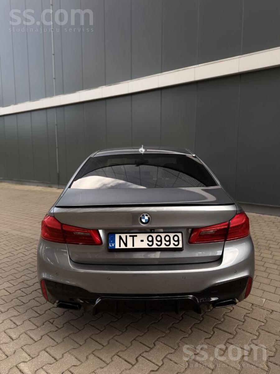 Pelēks BMW 520 2017 Rīga, ar dzinēja tilpumu 2.00 L un nobraukumu 190 tūkst. km par 24500 €, foto 9 vietnē AUTOMOTO.COM.LV