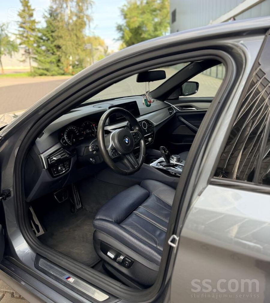 Pelēks BMW 520 2017 Rīga, ar dzinēja tilpumu 2.00 L un nobraukumu 190 tūkst. km par 24500 €, foto 13 vietnē AUTOMOTO.COM.LV