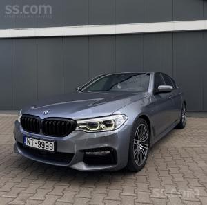 Pelēks BMW 520 2017 Rīga, ar dzinēja tilpumu 2.00 L un nobraukumu 190 tūkst. km par 24500 €, foto  vietnē AUTOMOTO.COM.LV