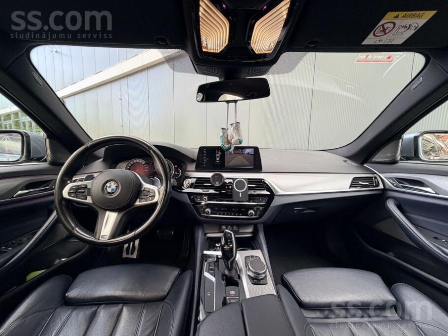 Pelēks BMW 520 2017 Rīga, ar dzinēja tilpumu 2.00 L un nobraukumu 190 tūkst. km par 24500 €, foto 14 vietnē AUTOMOTO.COM.LV
