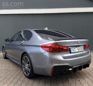 Grey BMW 520 2017 in Riga, with an engine capacity of 2.00 L and mileage of 190 thousand km for 22500 €, photo 8 on AUTOMOTO.COM.LV