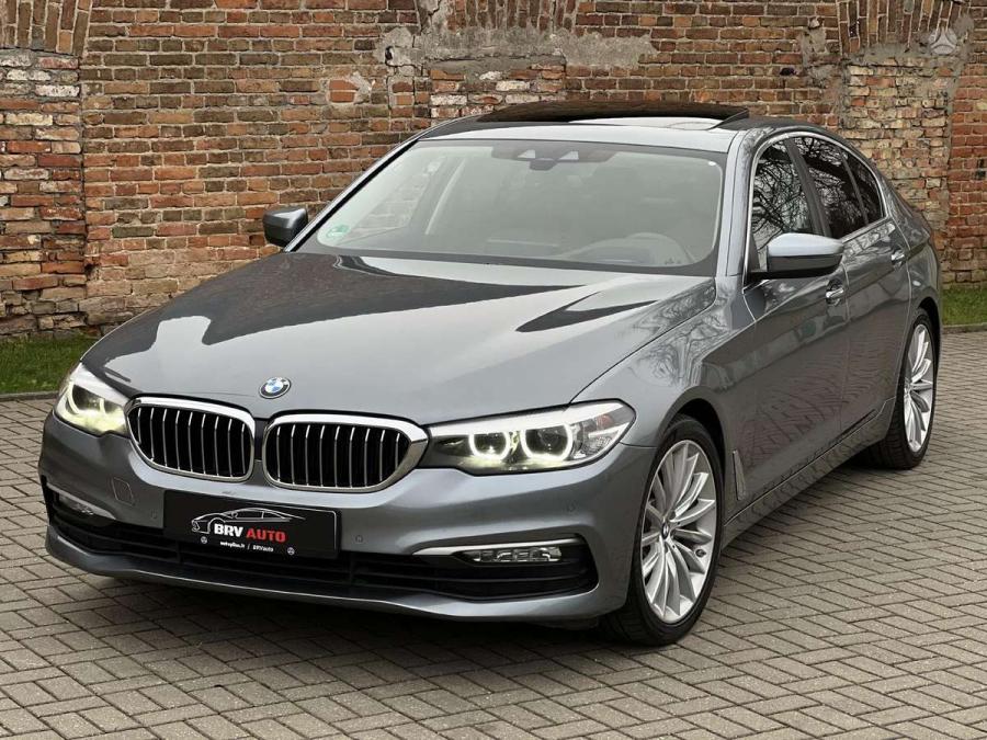 Pelēks BMW 520 2018 Kėdainiai, ar dzinēja tilpumu 2.00 L un nobraukumu 209 tūkst. km par 18850 €, foto 2 vietnē AUTOMOTO.COM.LV