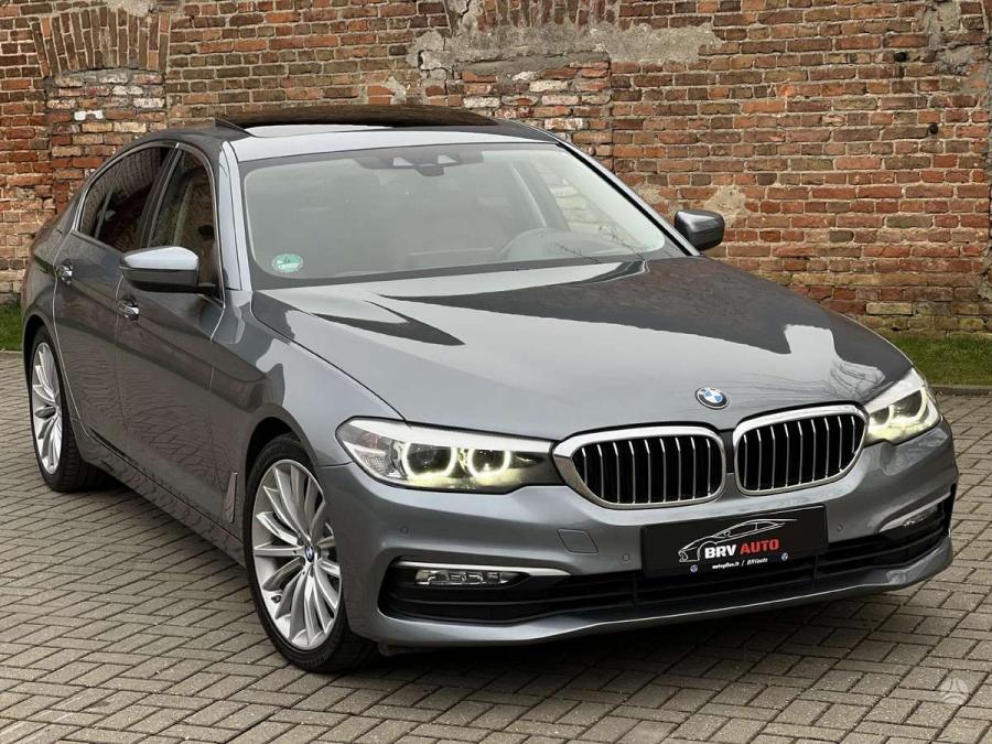 Pelēks BMW 520 2018 Kėdainiai, ar dzinēja tilpumu 2.00 L un nobraukumu 209 tūkst. km par 18850 €, foto 4 vietnē AUTOMOTO.COM.LV