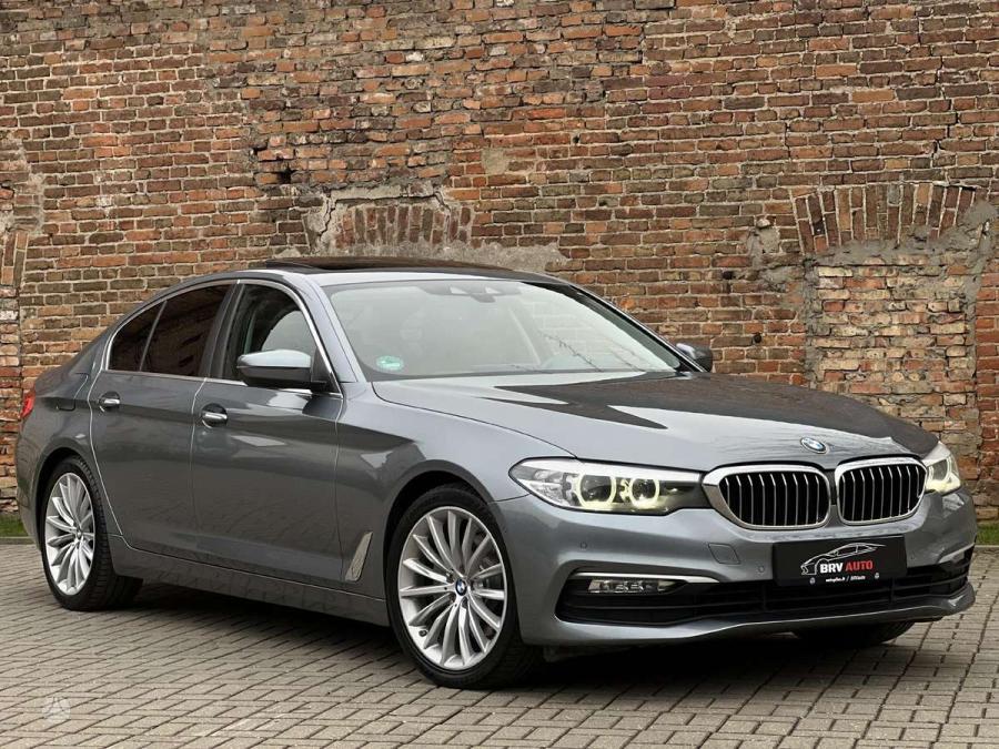 Pelēks BMW 520 2018 Kėdainiai, ar dzinēja tilpumu 2.00 L un nobraukumu 209 tūkst. km par 18850 €, foto 5 vietnē AUTOMOTO.COM.LV