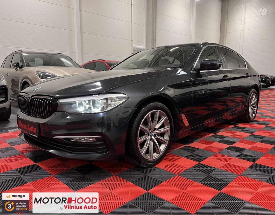 Pelēks BMW 520 2018 Viļņa, ar dzinēja tilpumu 2.00 L un nobraukumu 271 tūkst. km par 16900 €, foto 1 vietnē AUTOMOTO.COM.LV