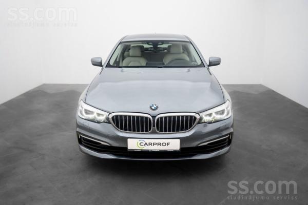 Grey BMW 520 2018 in Tallinn, with an engine capacity of 2.00 L and mileage of 191 thousand km for 20999 €, photo 2 on AUTOMOTO.COM.LV