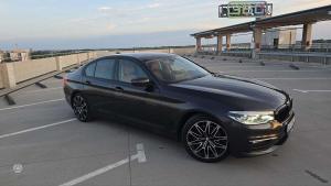 Grey BMW 520 2018 in Vilnius, with an engine capacity of 2.00 L and mileage of 284 thousand km for 16900 €, photo 8 on AUTOMOTO.COM.LV