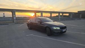 Grey BMW 520 2018 in Vilnius, with an engine capacity of 2.00 L and mileage of 284 thousand km for 16900 €, photo 11 on AUTOMOTO.COM.LV