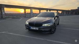 Grey BMW 520 2018 in Vilnius, with an engine capacity of 2.00 L and mileage of 284 thousand km for 16900 €, photo 14 on AUTOMOTO.COM.LV