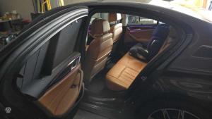 Grey BMW 520 2018 in Vilnius, with an engine capacity of 2.00 L and mileage of 284 thousand km for 16900 €, photo 32 on AUTOMOTO.COM.LV