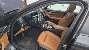 Grey BMW 520 2018 in Vilnius, with an engine capacity of 2.00 L and mileage of 284 thousand km for 16900 €, photo 40 on AUTOMOTO.COM.LV