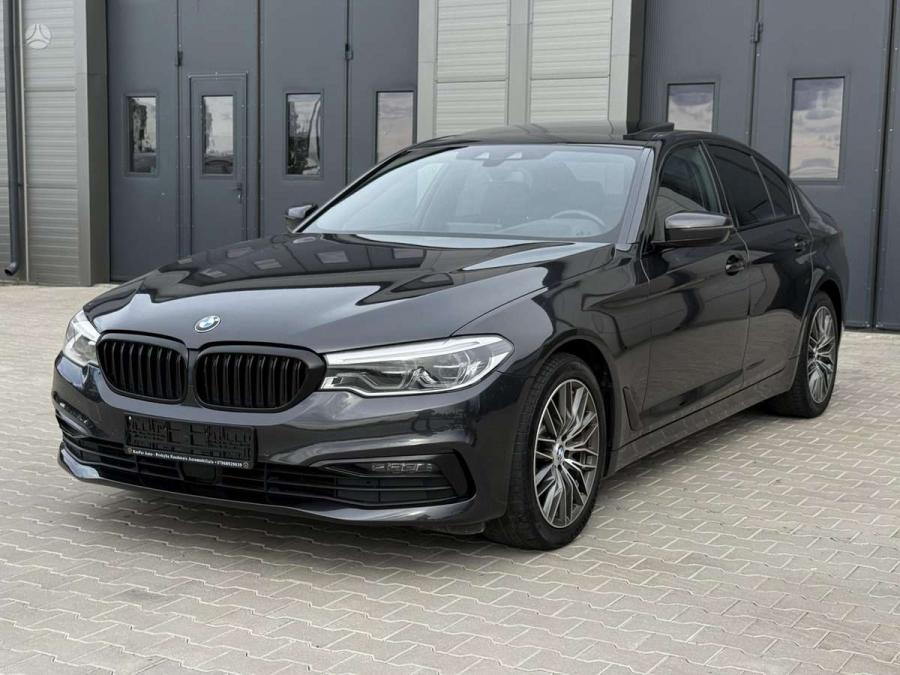 Grey BMW 520 2018 in Marijampole, with an engine capacity of 2.00 L and mileage of 238 thousand km for 19300 €, photo 6 on AUTOMOTO.COM.LV