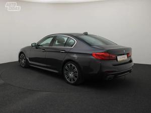 Grey BMW 520 2019 in Vilnius, with an engine capacity of 2.00 L and mileage of 208 thousand km for 23999 €, photo 8 on AUTOMOTO.COM.LV
