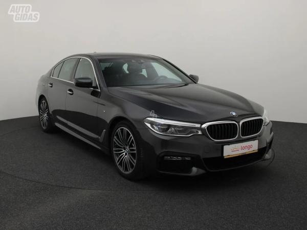 Grey BMW 520 2019 in Vilnius, with an engine capacity of 2.00 L and mileage of 208 thousand km for 23999 €, photo 10 on AUTOMOTO.COM.LV
