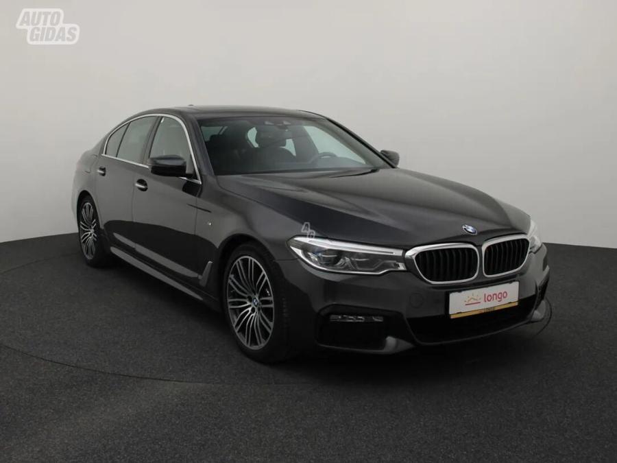 Grey BMW 520 2019 in Vilnius, with an engine capacity of 2.00 L and mileage of 208 thousand km for 23999 €, photo 11 on AUTOMOTO.COM.LV