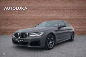 Pelēks BMW 520 2020 Marijampole, ar dzinēja tilpumu 2.00 L un nobraukumu 154 tūkst. km par 34727 €, foto  vietnē AUTOMOTO.COM.LV