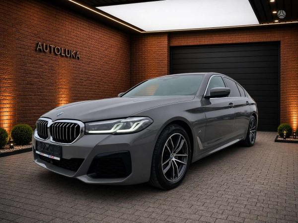 Pelēks BMW 520 2020 Marijampole, ar dzinēja tilpumu 2.00 L un nobraukumu 154 tūkst. km par 34667 €, foto  vietnē AUTOMOTO.COM.LV